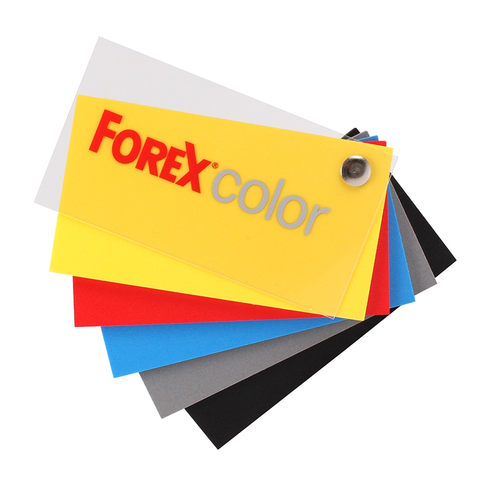FOREX Color 3 mm | Skummad PVC-skiva