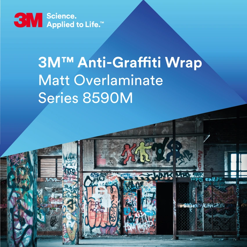 3M Anti Graffiti Wrap 8590M | Laminat