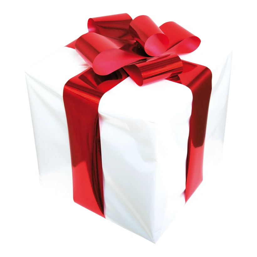 Paket med rosett 30 x 30 cm
